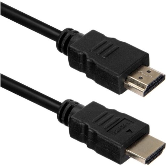 Кабель Acd -DHHM2-50B HDMI 2.0, Golden Plated,19m/19m, 5м. черный