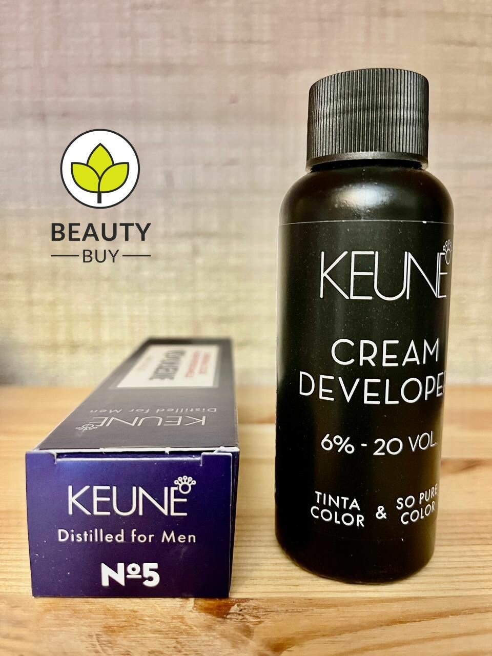 1922 by J.M.KEUNE Краска для мужчин #5 Светлый шатен + Проявитель 6%