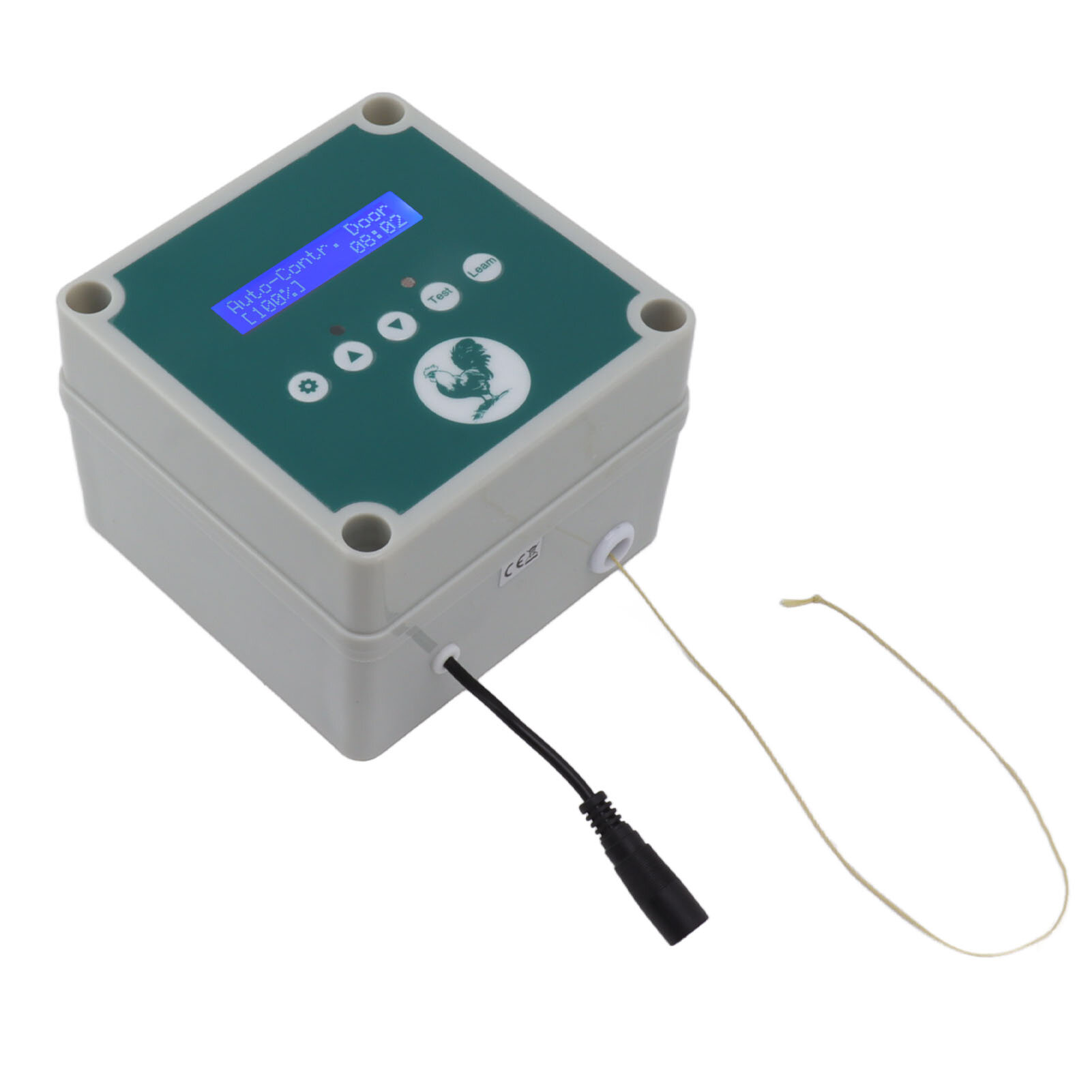 Автоматический контроллер двери курятника IP44 открыватель клеток с дистанционным управлением привод двери птичника комплект двигателя с таймером датчик освещенности