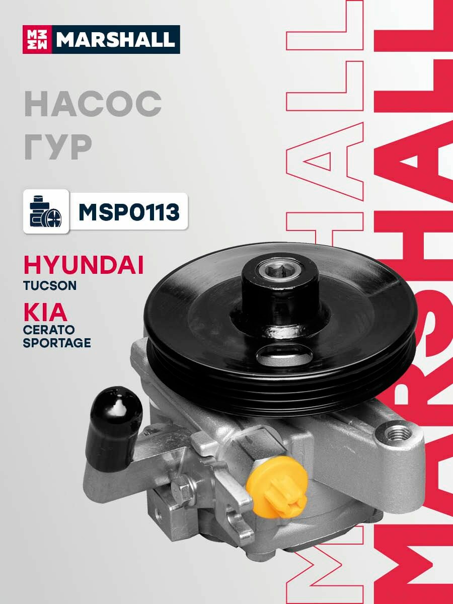 Насос ГУР Hyundai Хендай Tucson Туксон, Kia Киа Cerato Церато, Sportage Спортейдж 571002E000