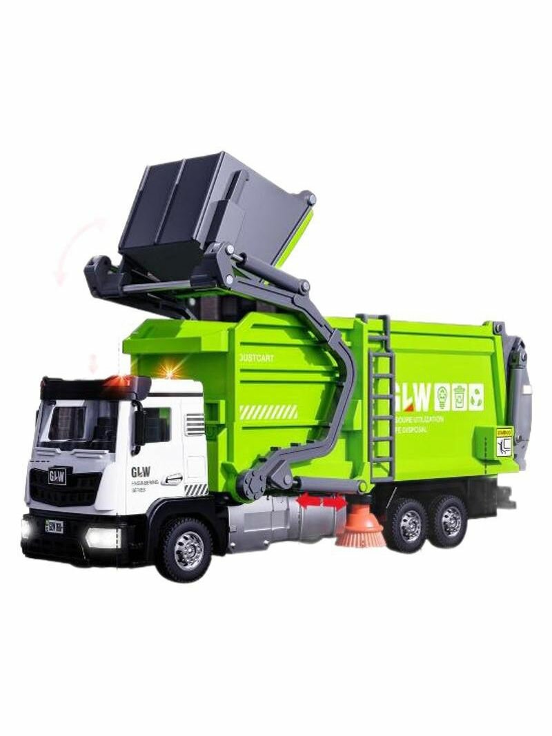 Мусоровоз Машинка С Контейнерами