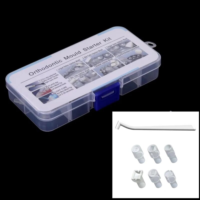Стартовый набор для стоматологической ортодонтической формы для брекетов, ортодонтические аксессуары, стоматологические инструменты, литьевая форма, кронштейн для клиники