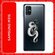 Чехол на Samsung Galaxy M31s / Самсунг Галакси M31s с принтом Монохромная змея р...