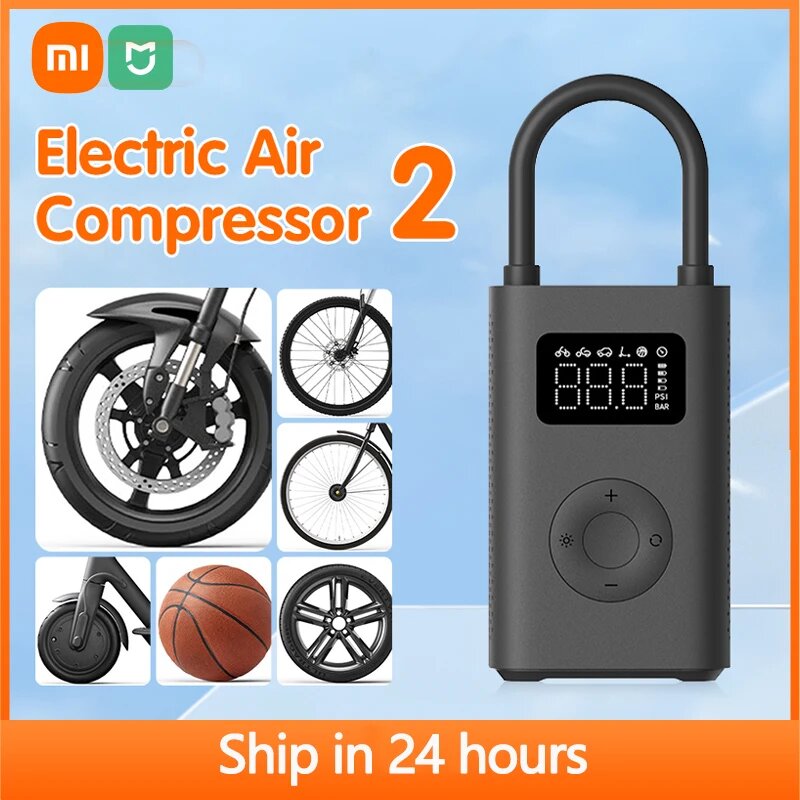 Xiaomi Mijia Портативный электронный насос для шин, Air Pump