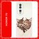 Чехол на Honor 70 / Хонор 70 с принтом "Влюбленные котейки - 14 февраля"