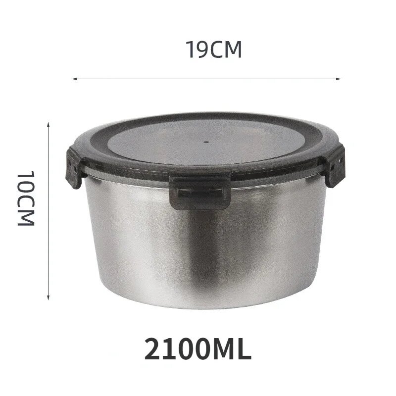Контейнер для еды из нержавеющей стали 2100ml