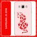 Чехол на Samsung Galaxy J5 2016 / Самсунг Галакси Джей 5 2016 с принтом "Heart p...
