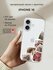 Чехол на Apple iPhone 16 / Айфон 16 с принтом "Весенние фото - 8 марта", прозрач...