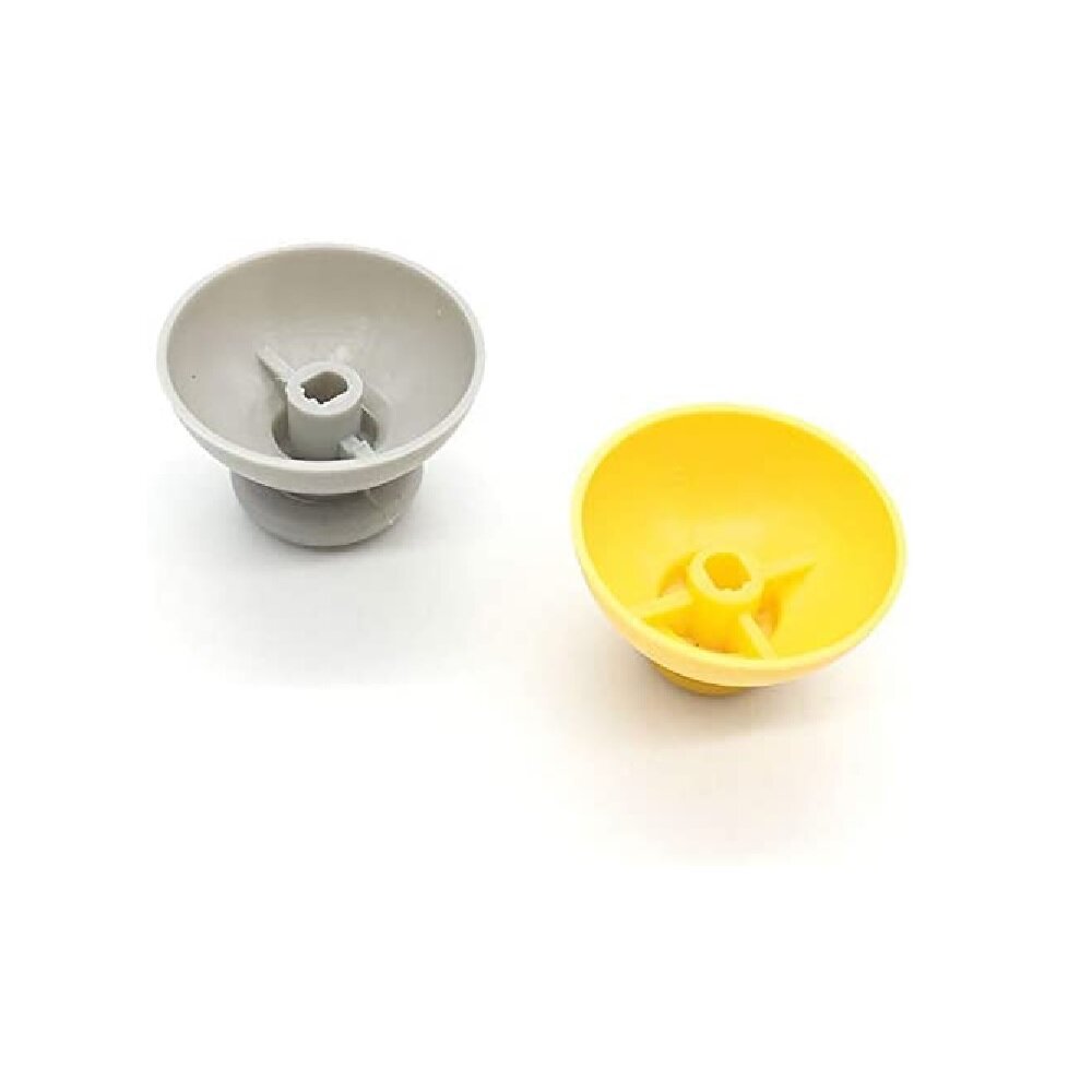 5 Комплектов Серо-Желтых Левых И Правых Кнопок Аналогового Джойстика Для Nintendo GameCube NGC GC Controller