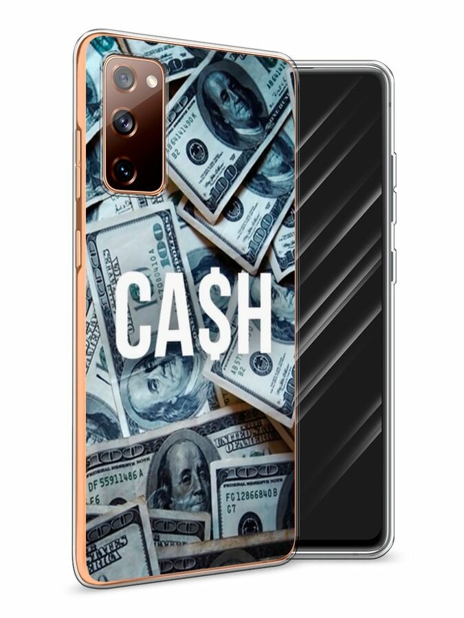 Чехол на Samsung Galaxy S20 FE / Самсунг Галакси S20 FE с принтом "Cash"