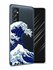 Чехол на Samsung Galaxy M52 / Самсунг Галакси M52 с принтом "Волна над Фудзи", п...