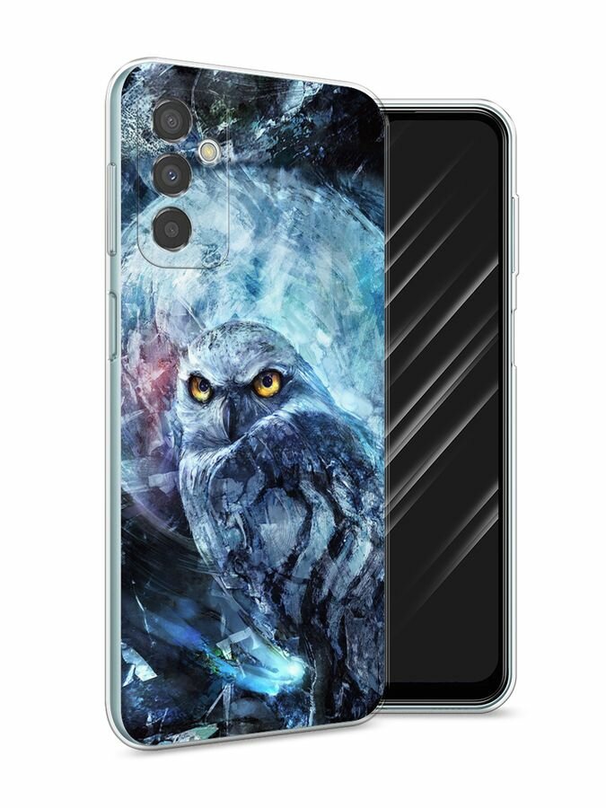 Чехол на Samsung Galaxy M23 5G / Самсунг Галакси М23 5G с принтом "Сова арт 8"