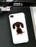 Чехол на Apple iPhone 4/4S / Айфон 4/4S с принтом "Маленькая такса"