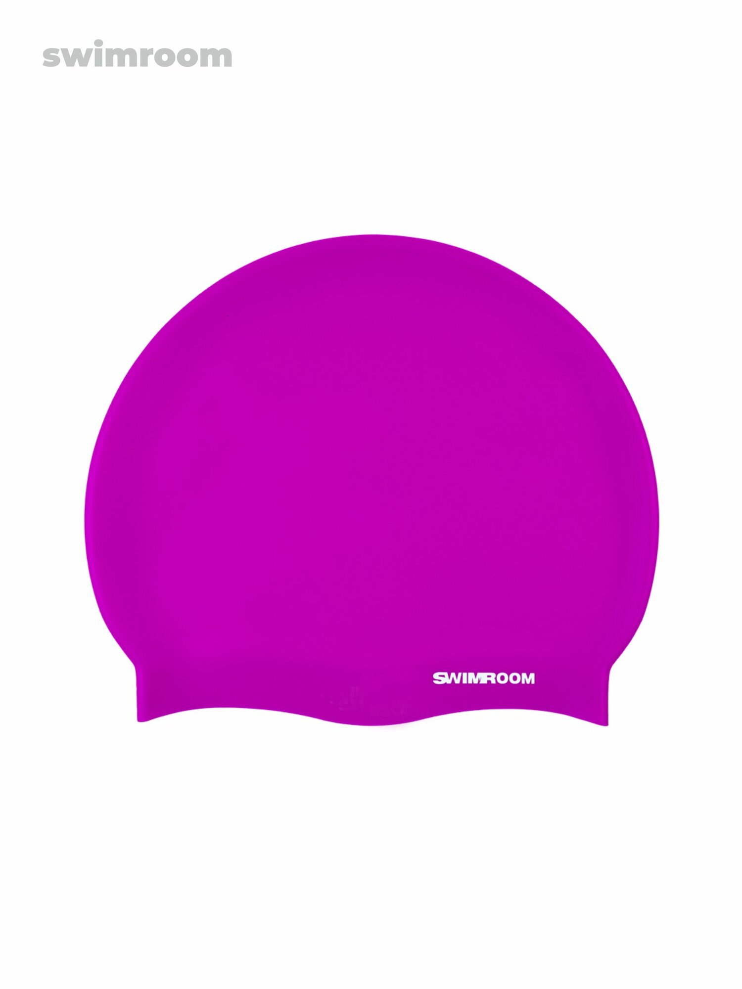 Силиконовая шапочка для бассейна и плавания взрослая, размер 56 - 60