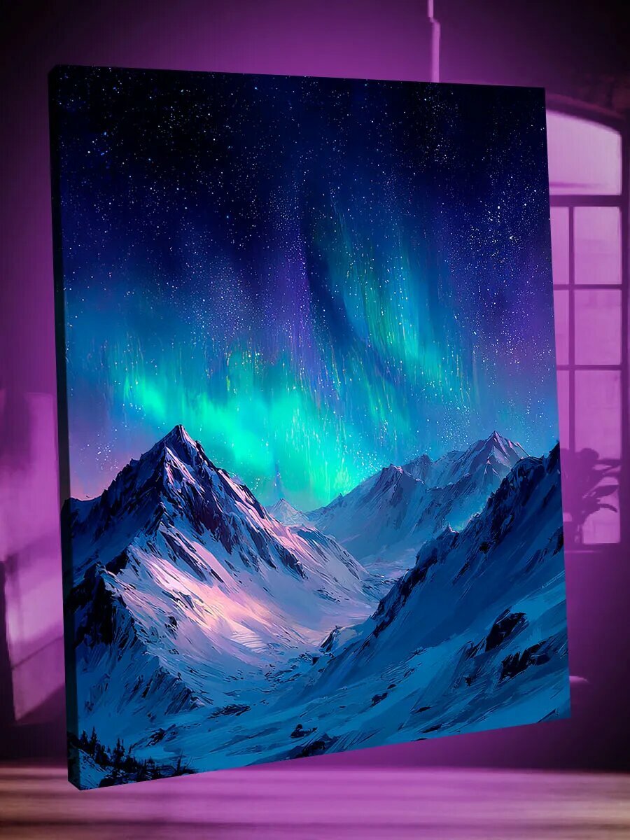 Интерьерная картина Северное сияние