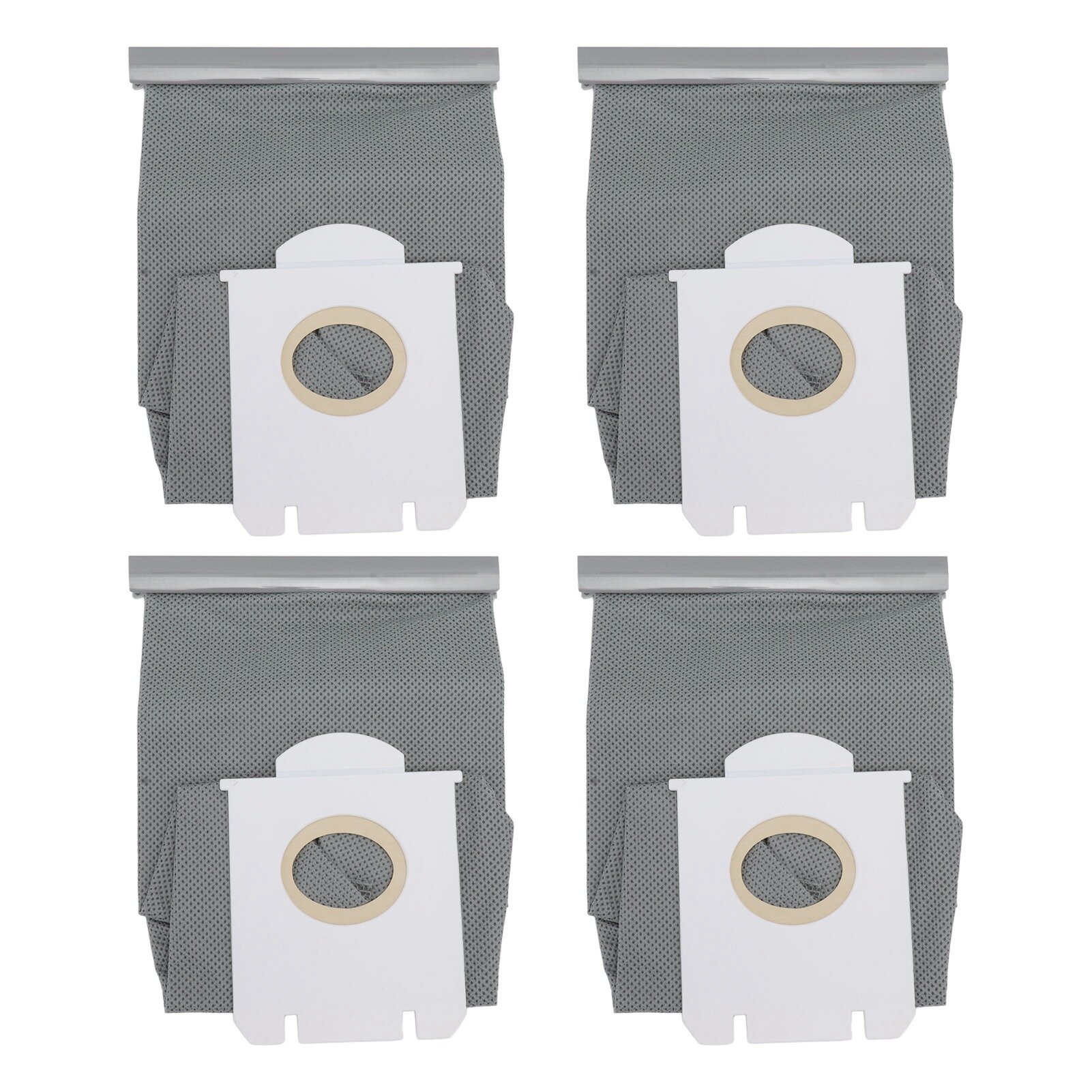 4 Pieces Vacuum Cleaner Dust Bags Replacement Non Woven Fabric Collection Bag for Philips FC9071 FC8134 FC8613 FC8614
