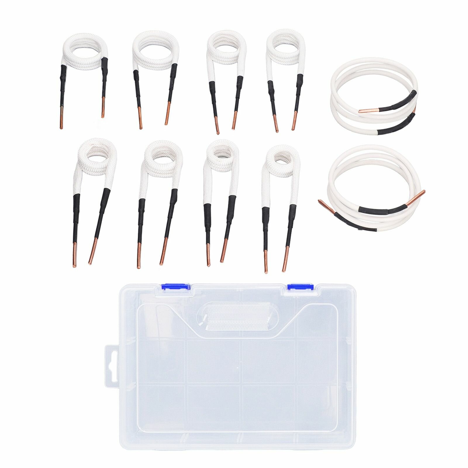 10 шт, комплект катушек индукционного нагревателя, инструмент для снятия болтов, латунный сердечник, высокочастотные аксессуары, детали зажигания 3,0 мм