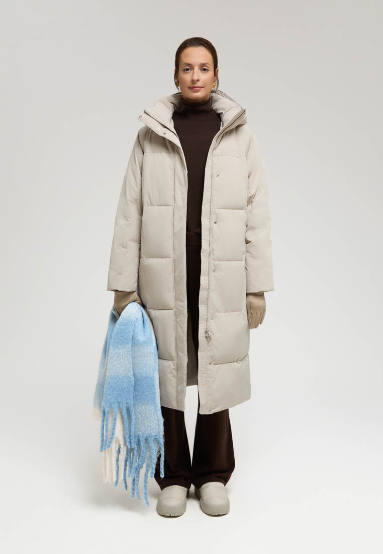 Пальто стеганое