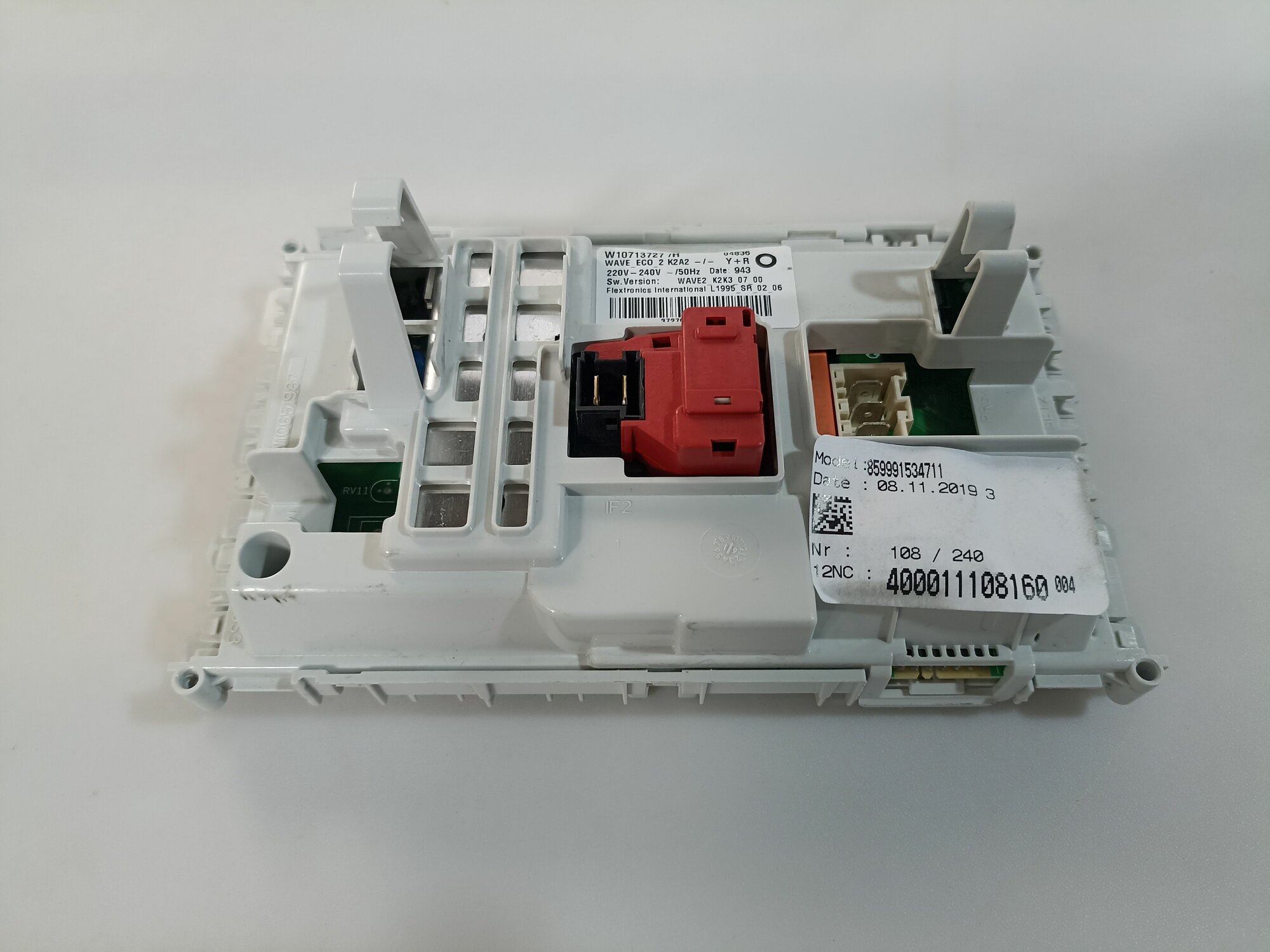 Блок управления (10713727), для СМА Indesit BTWE71253P