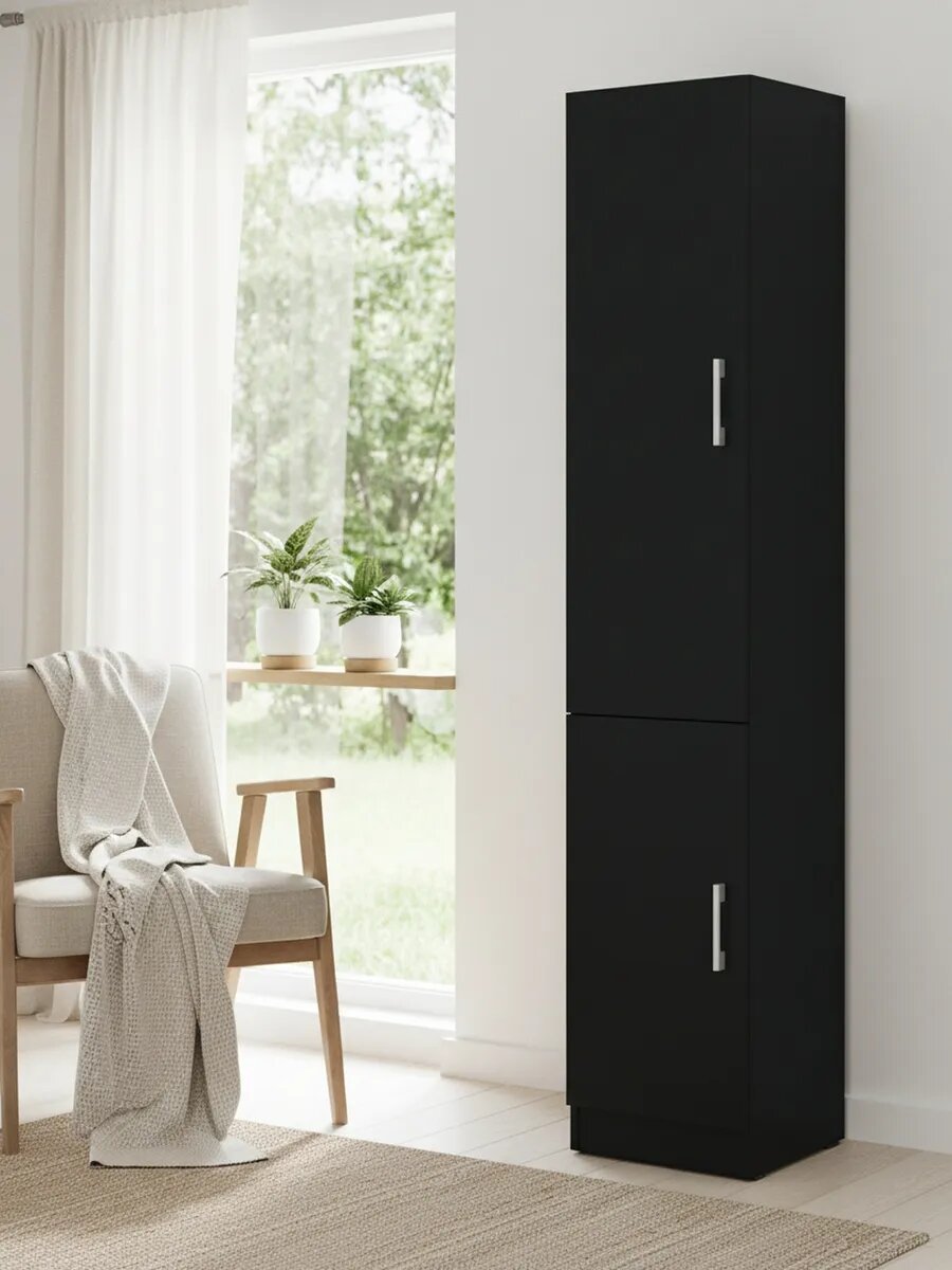 Для одежды шкаф пенал FRESTER распашной с полками в прихожую, от производителя