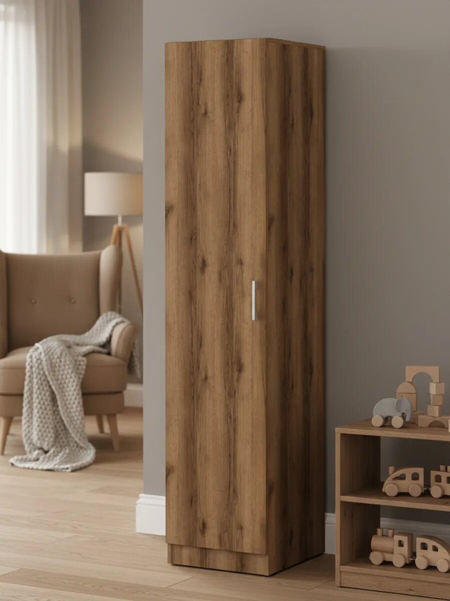 На балкон распашной шкаф пенал FRESTER с полками для одежды, от производителя