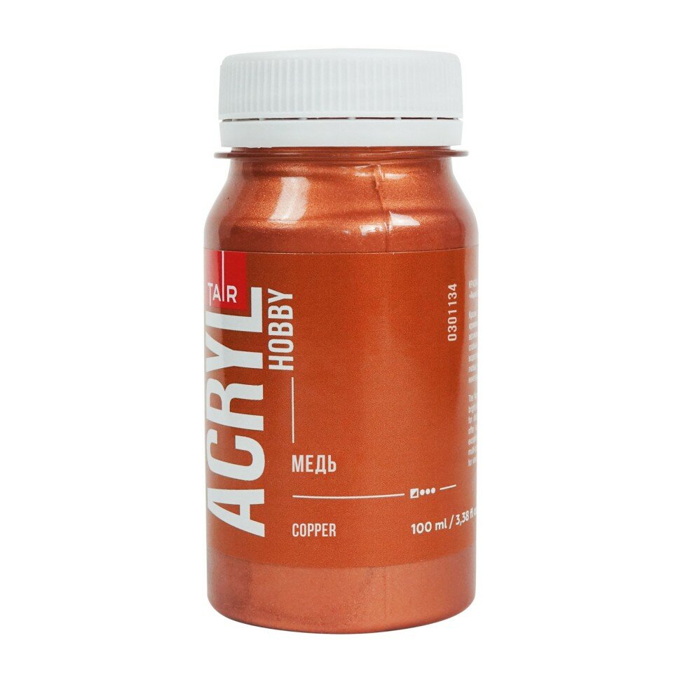 Акрил Медь Акрил-Хобби 100мл, артикул 301134