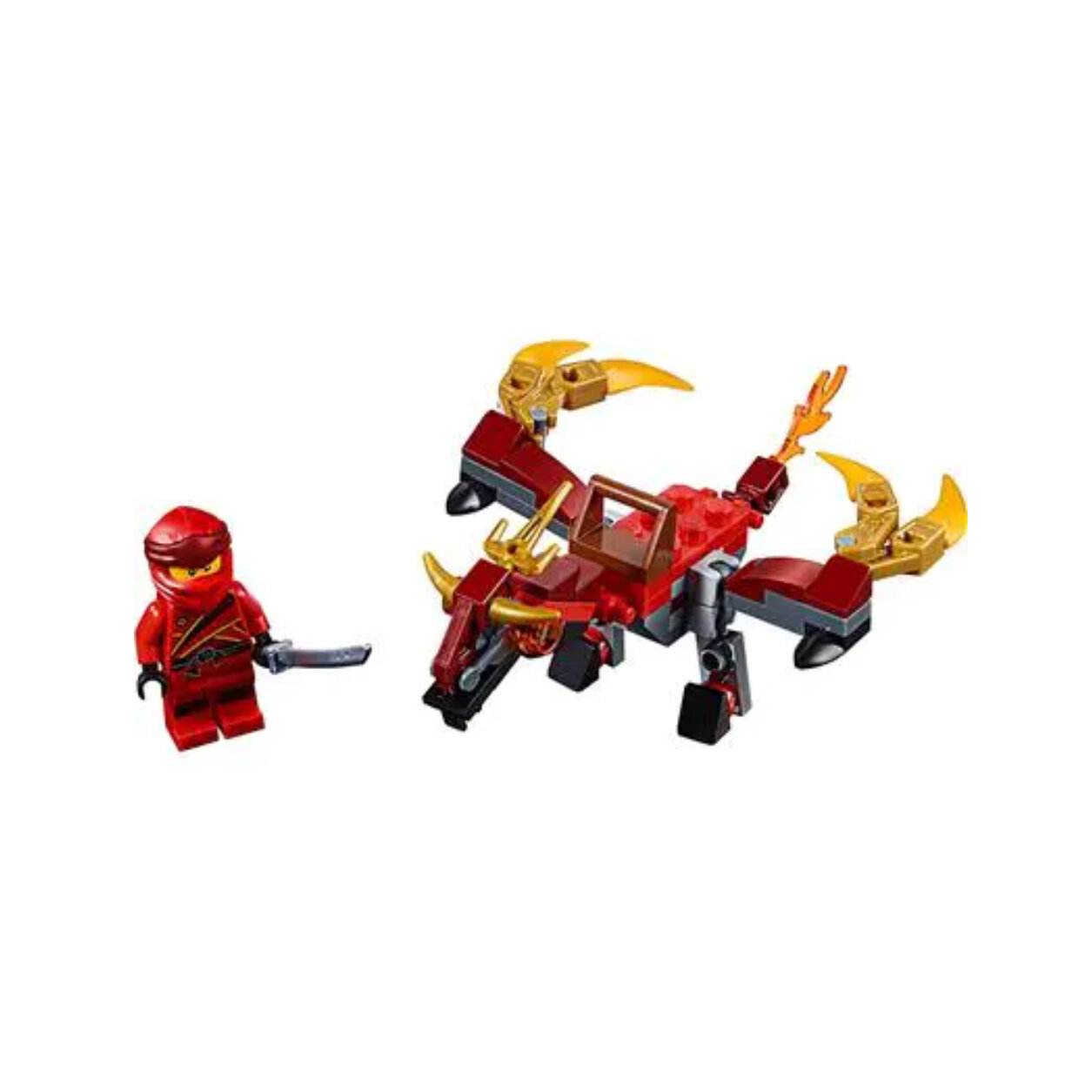 LEGO Kay Smith, Ninjago Characters Sky Dragon Building Blocks 54pcs 30535 null