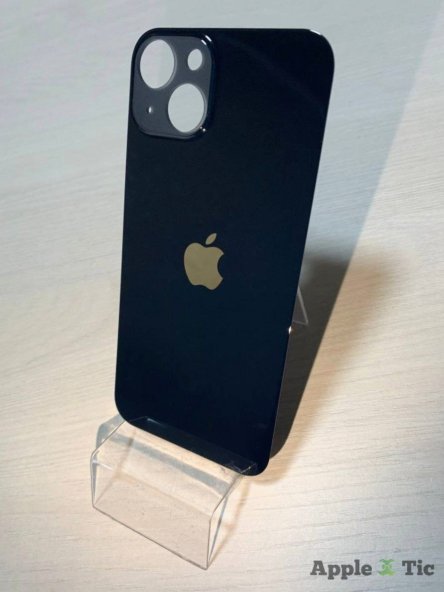 Задняя крышка (стекло корпуса) для IPhone 13, чёрная (MIDNIGHT)