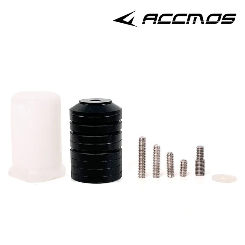 ACCMOS Стабилизатор веса для лука, черный, 1+2+4 унций