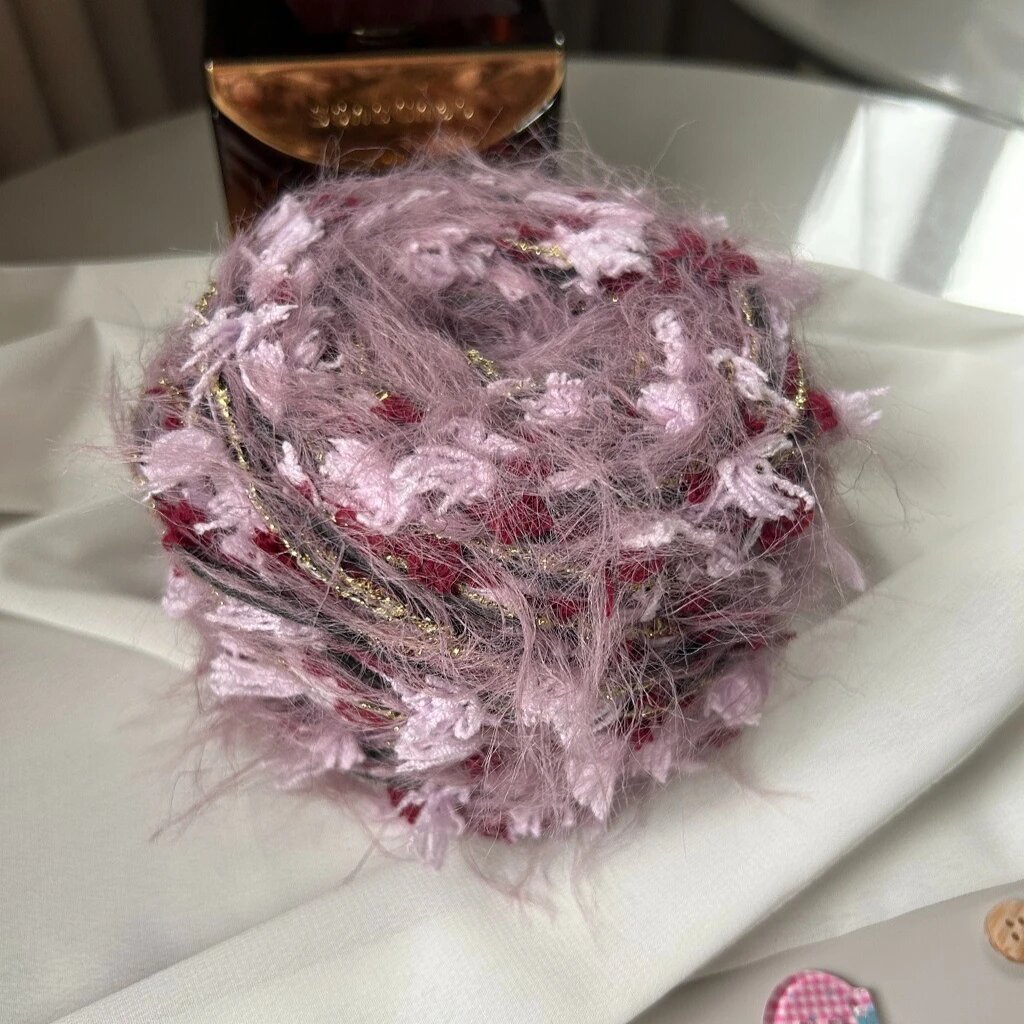 Смешанная пряжа полиэстер/акрил 50г для вязания