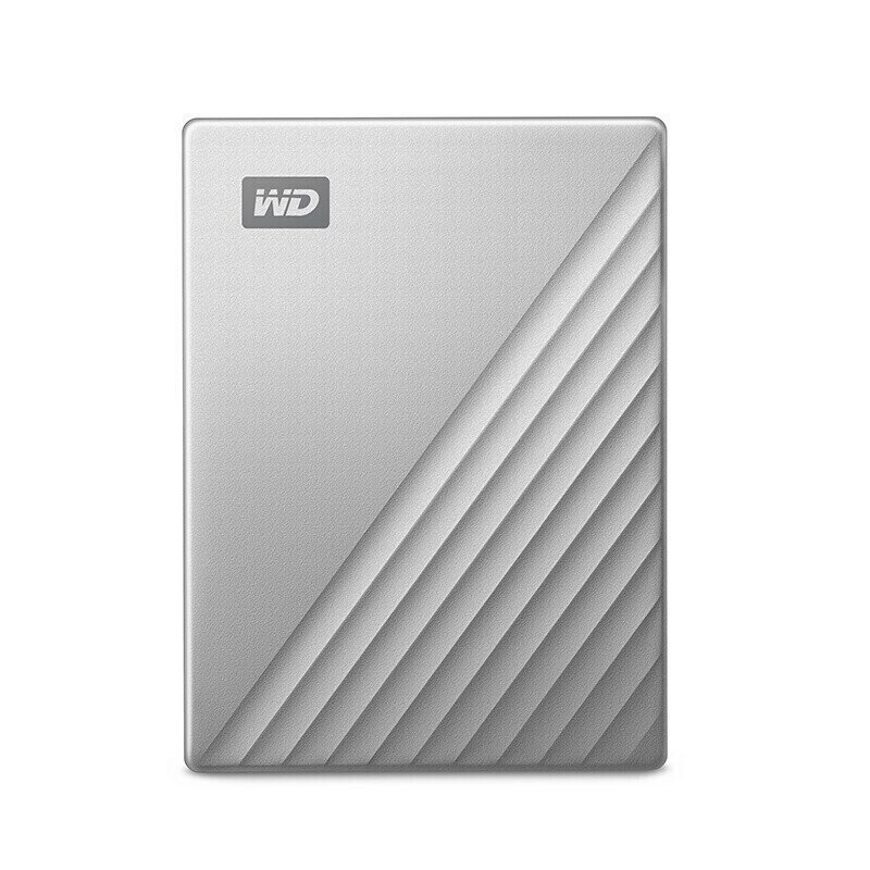 Портативный внешний жесткий диск Western Digital, серебристый