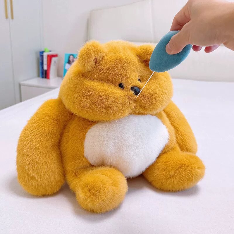 Официальная лицензированная плюшевая игрушка Nasal Bear B Bear A Rabbit, парная кукла-медведь Nasal Bear Rabbit,