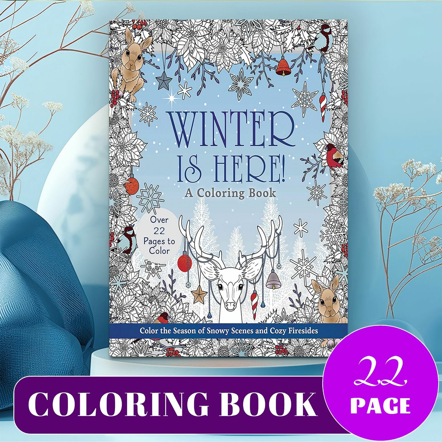 Премиальная антистресс-раскраска для взрослых и детей арт-терапия качественная бумага 1 шт