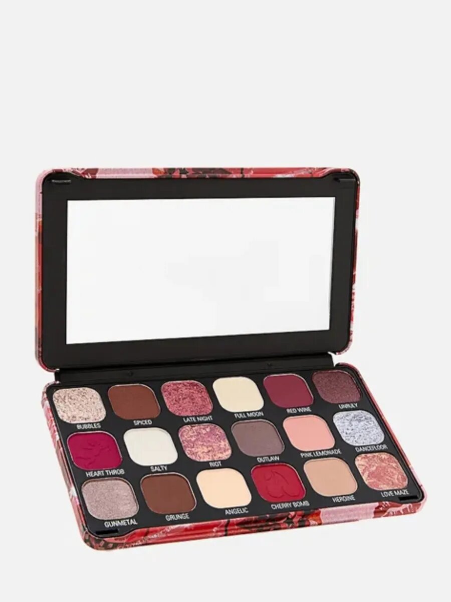 Палетка теней для век MAKEUP REVOLUTION forever flawless cherry rebel red Cherry Rebel Red