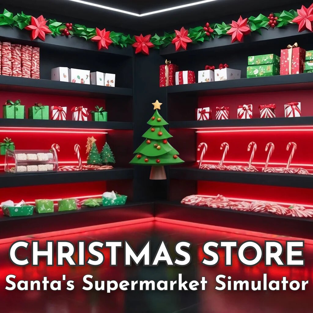 Игра Christmas Store: Santa's Supermarket Simulator, для PlayStation 5, на английском языке, Украина