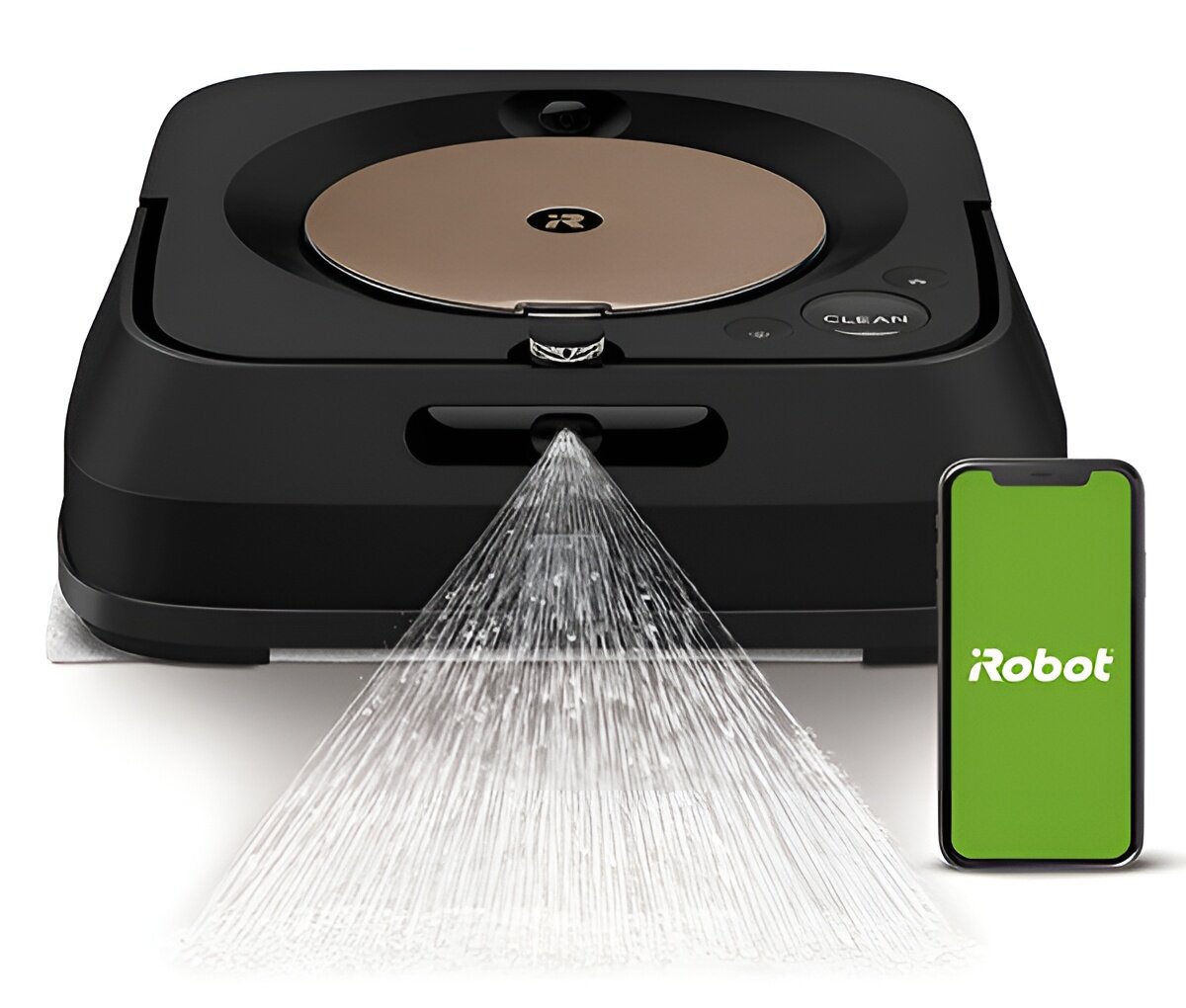 Робот-пылесос iRobot Braava Jet M6, черный/черный, 50Вт (m613240)
