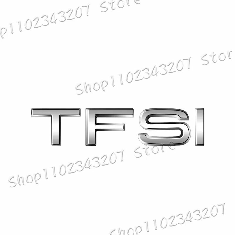 TFSI 3D ABS наклейка на багажник, цвет C
