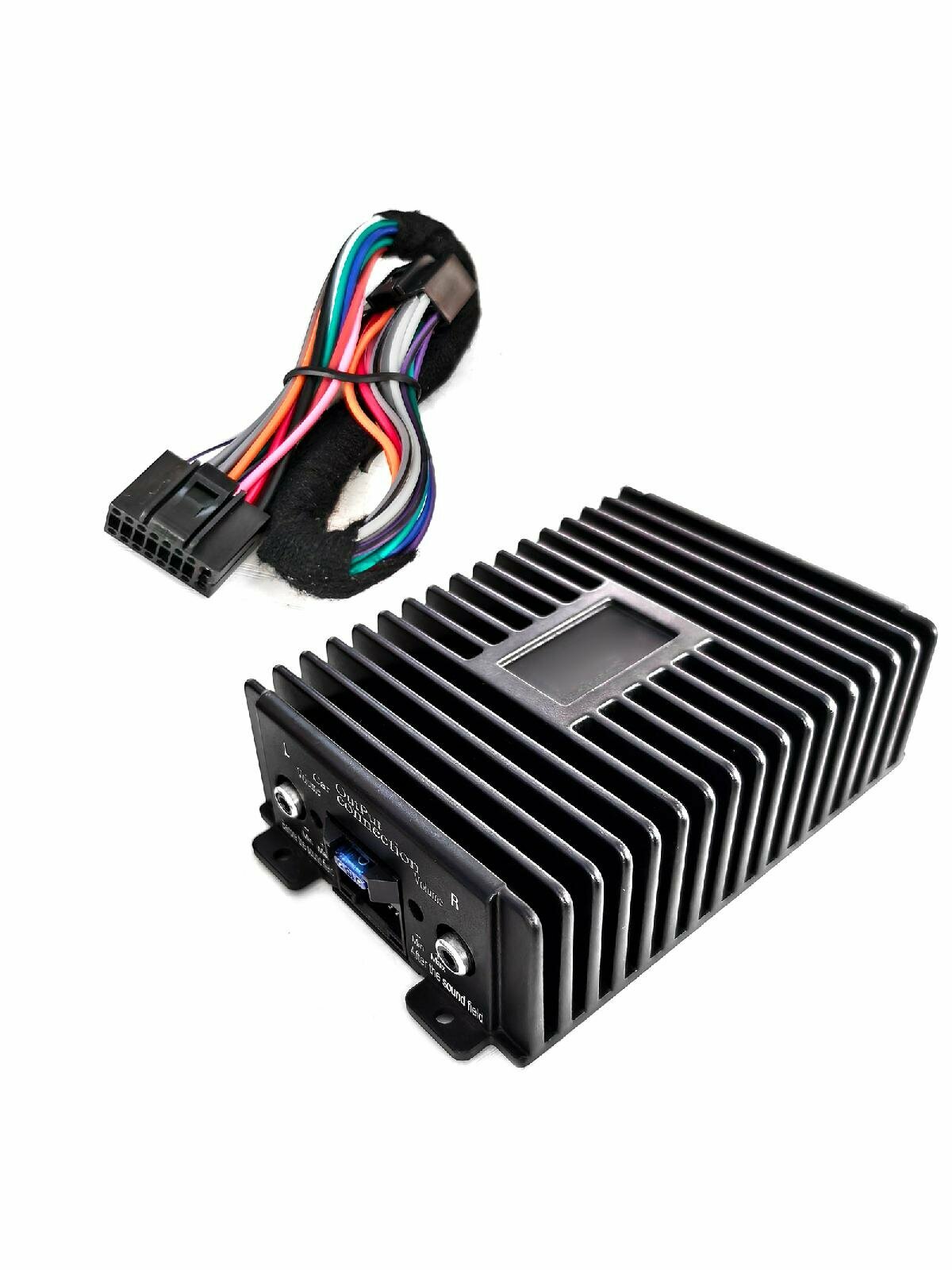 Автомобильный усилитель мощности DSP, модифицированный четырехканальным аудиопроцессором Android, выделенный MF80.4