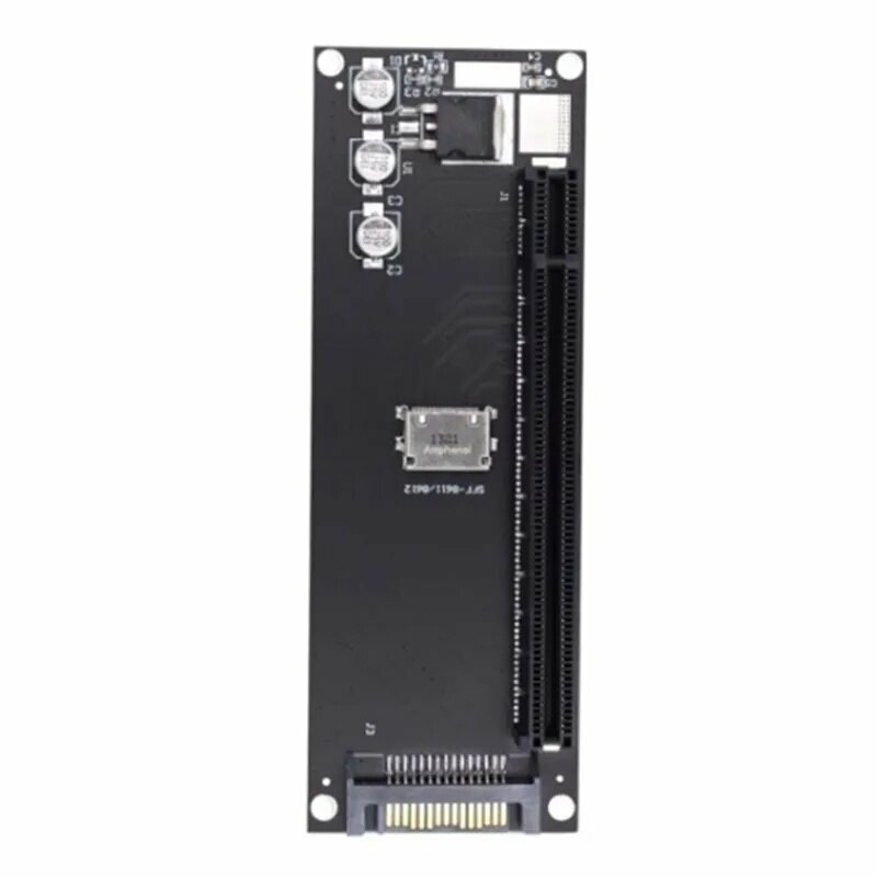 Адаптер PCIe to SFF-8611, адаптер 16X 4X для графики материнской платы