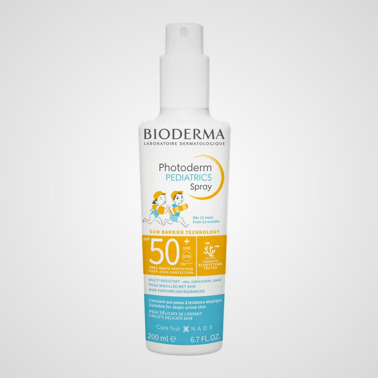 Фотодерм солнцезащитный детский спрей Pediatrics SPF50+ 200 мл BIODERMA PEDIATRICS SPRAY Крем 200 мл