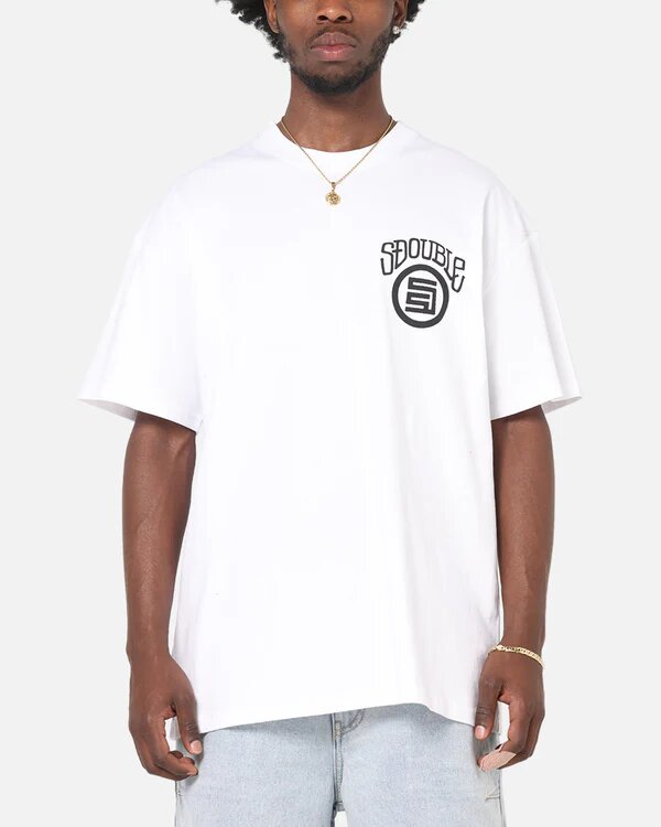 Футболка Stussy S-DOUBLE, 1 шт., размер S, белый (01) — фото 1