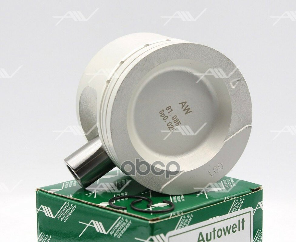 PN-51082 поршень 1.00 AUDI/VW 1.8 AAM/RP. (-8.1) Autowelt арт. PN51082