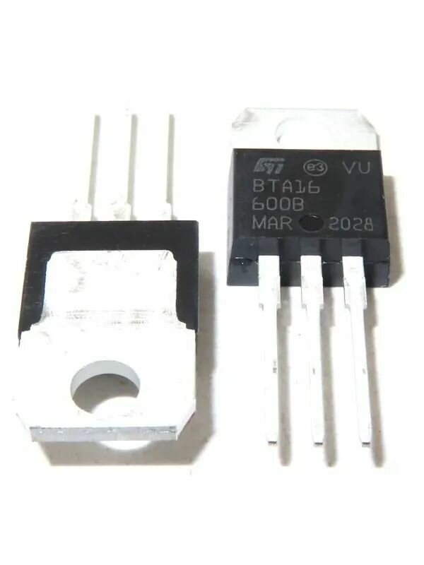 10 шт BTA16-600B TO-220, трехполюсный симистор 16A 600 В, Охранное оборудование запчасти