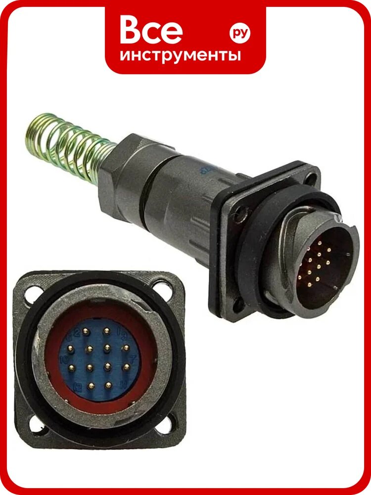 Разъем RUICHI FQ18-12pin ZPJ-8 106966