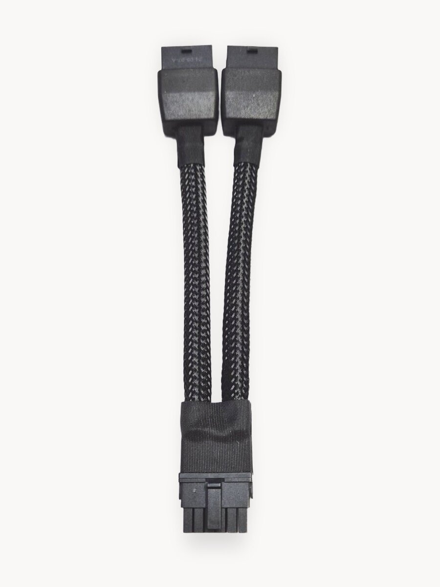 Переходник Generic 2X8Pin PCI-E на 16 Pin (12+4) PCI-E 5.0 12VHPWR