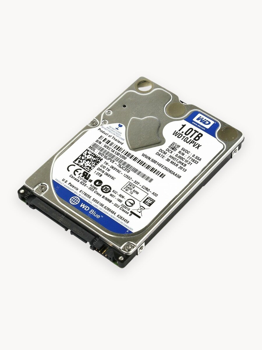 Жесткий диск Western Digital WD10JPVX 1Tb 5400 SATAIII 2,5" HDD