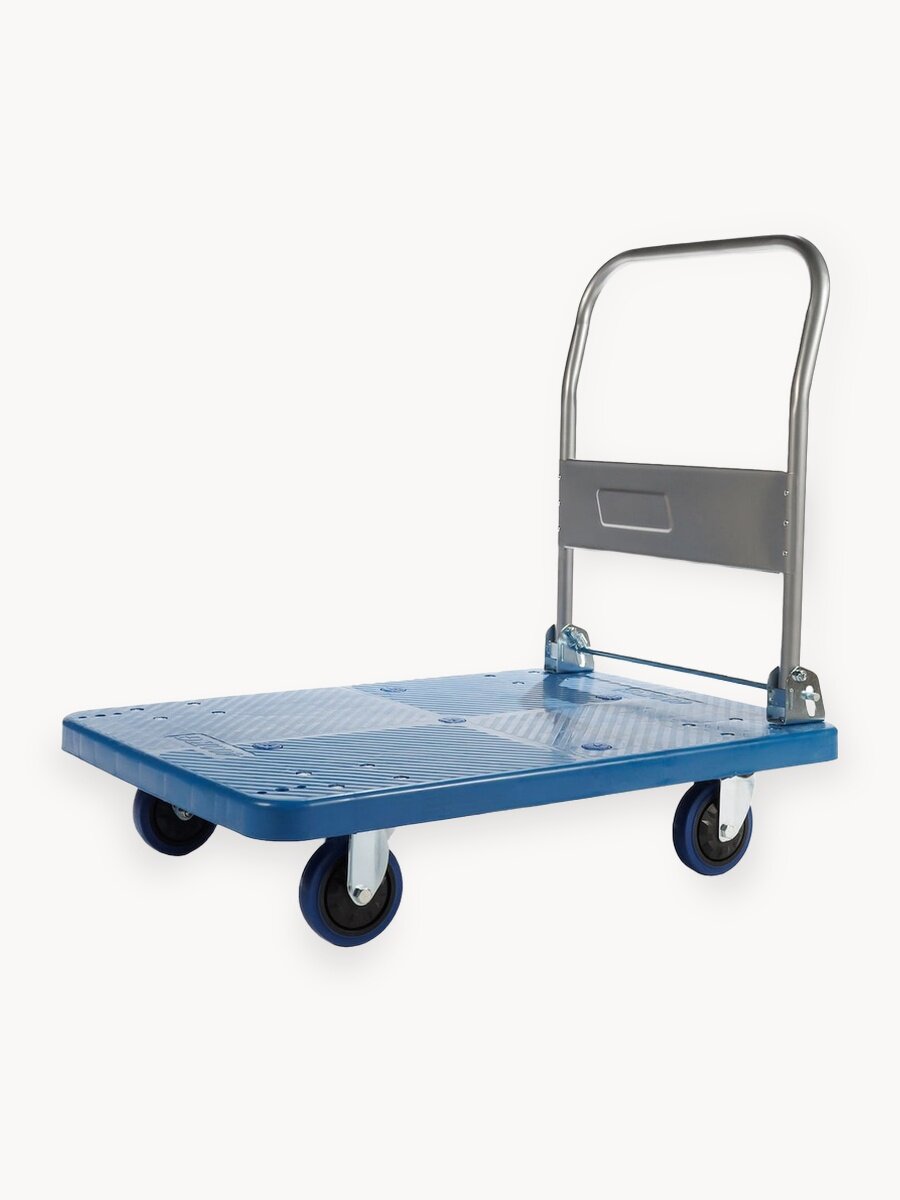 Платформенная тележка со складной ручкой А5 PHC400 нагрузка 400 кг, площадка 600x900 мм 1006387