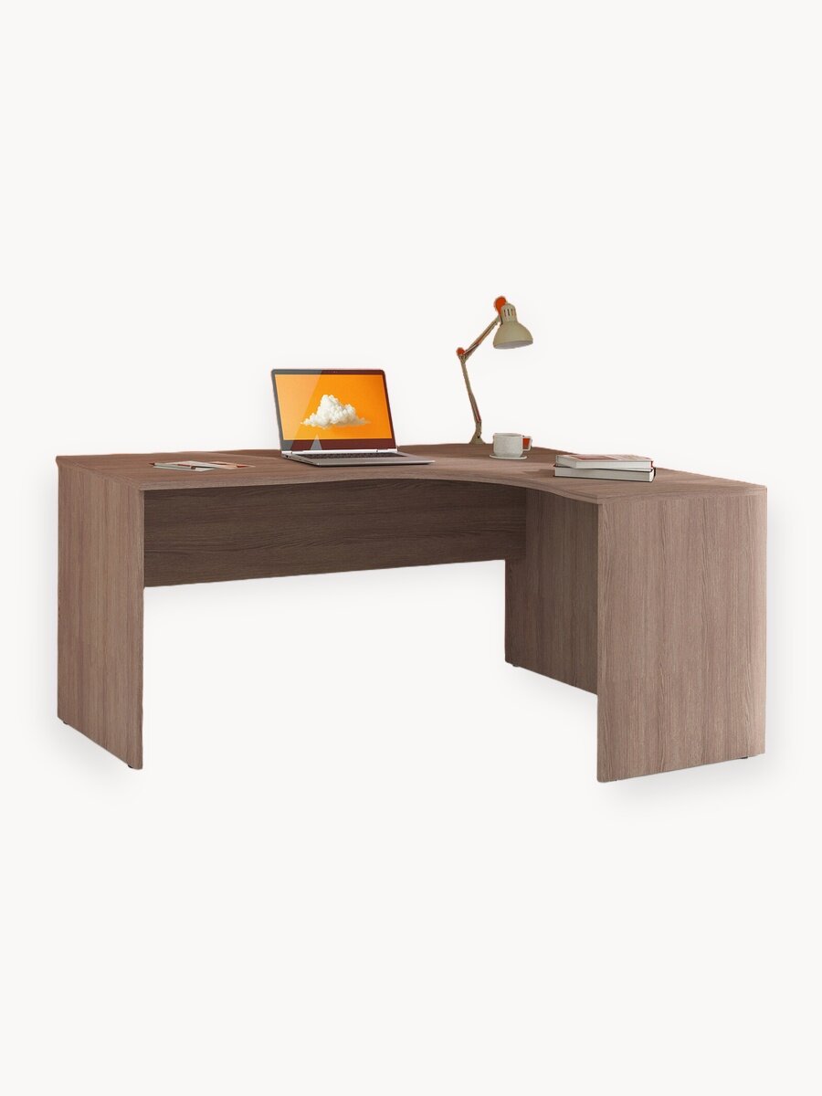 Угловой компьютерный стол SKYLAND IMAGO СА-4 правый, ясень шимо, 160х120(60)х75.5 см