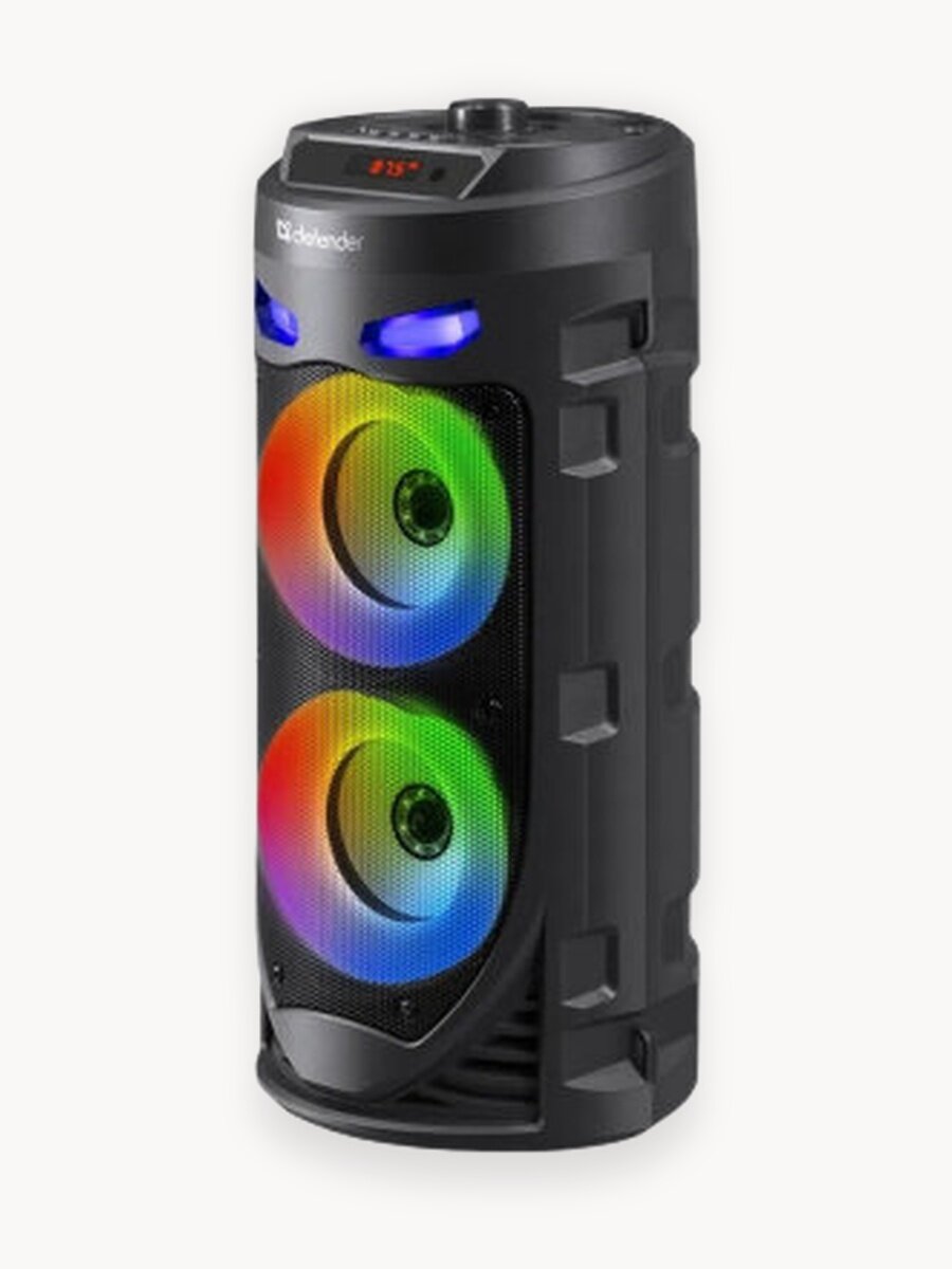 Портативная колонка Defender Crashboom 16Вт беспроводная черный (65085)