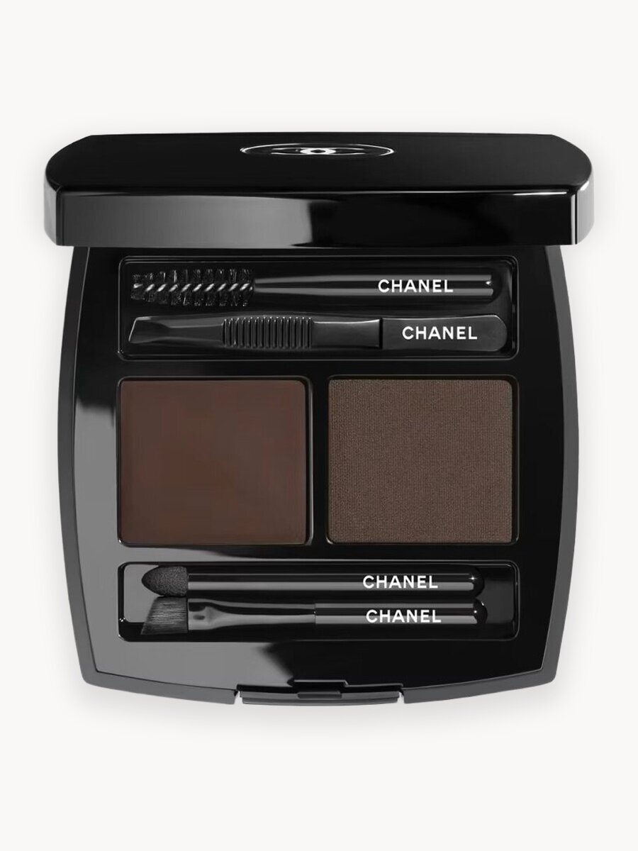 Набор для бровей CHANEL La Palette Sourcils 4 г | Воск, тени, аксессуары в комплекте | Тон 03 Dark